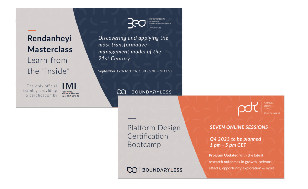 A Research Compass: Platform-Ecosystem Thinking in 2023 - Boundaryless