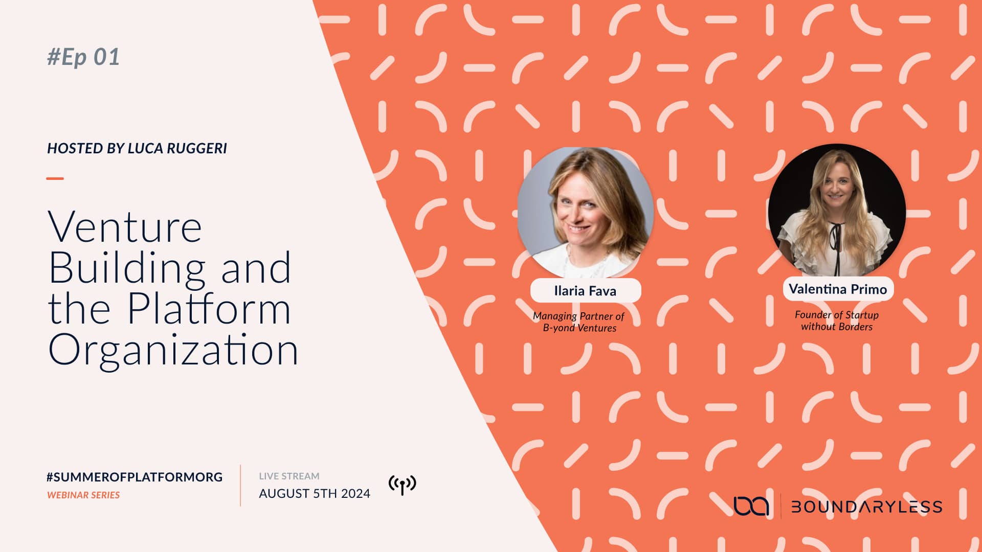 Summer Of Platform Organization Series: Join our Upcoming Webinars - Boundaryless