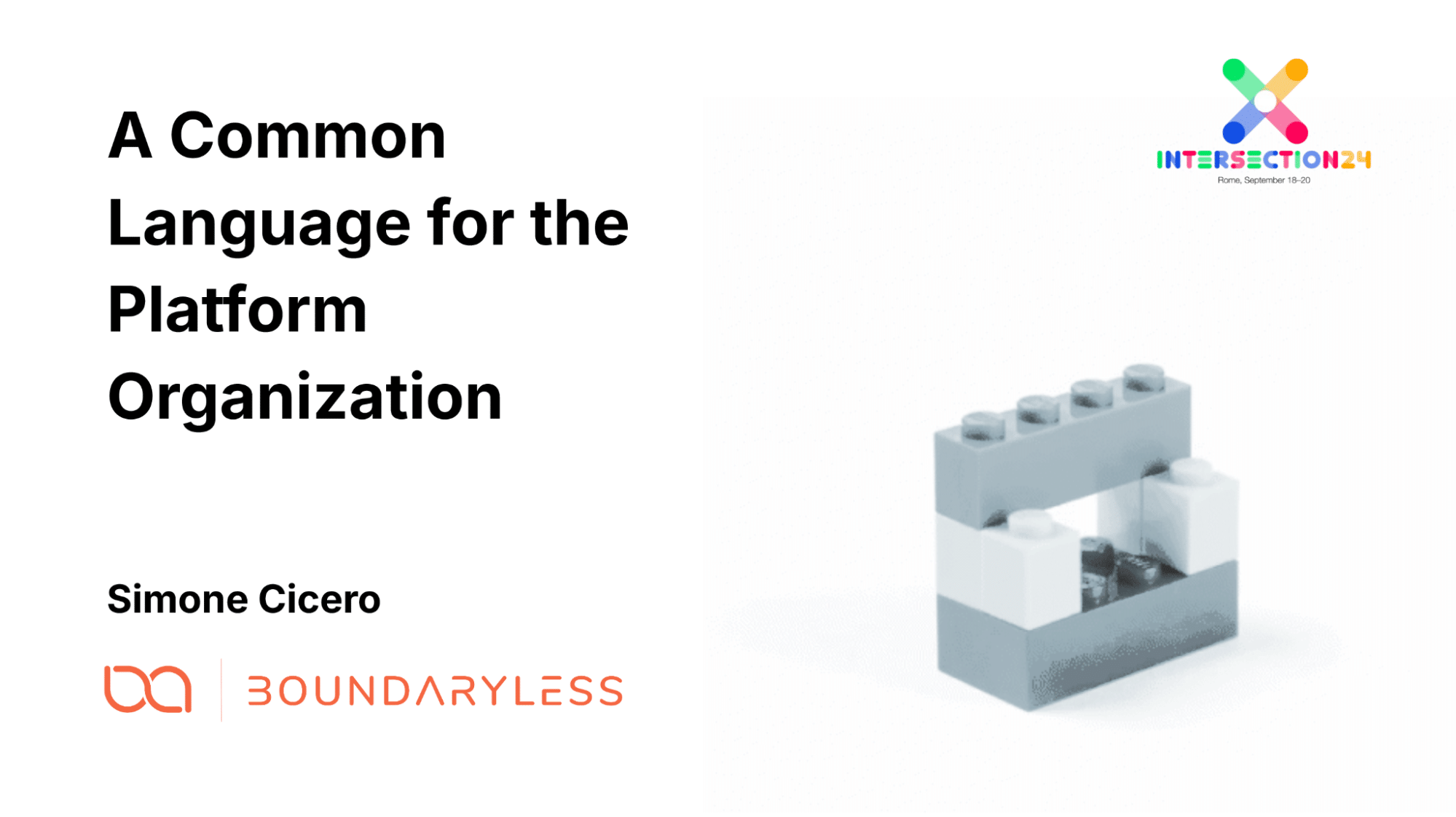 A Common Language for The Platform Organization - Boundaryless